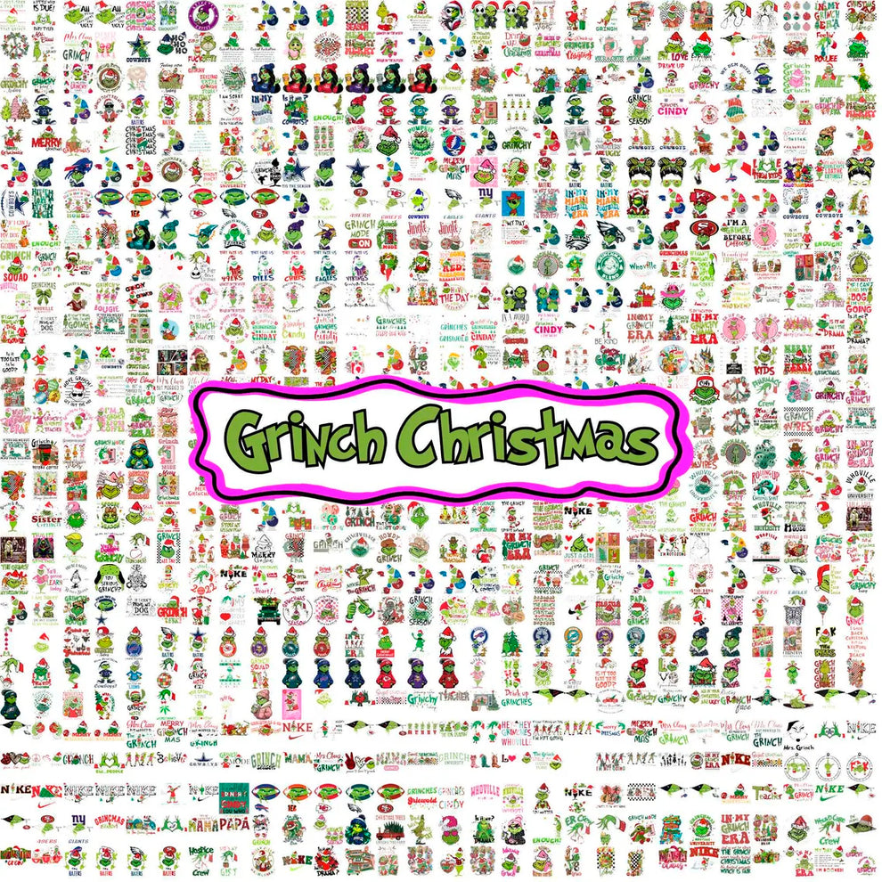 Mega Bundle Grinch Christmas Png Bundle, Funny Grinchmas Svg – AlyzKids