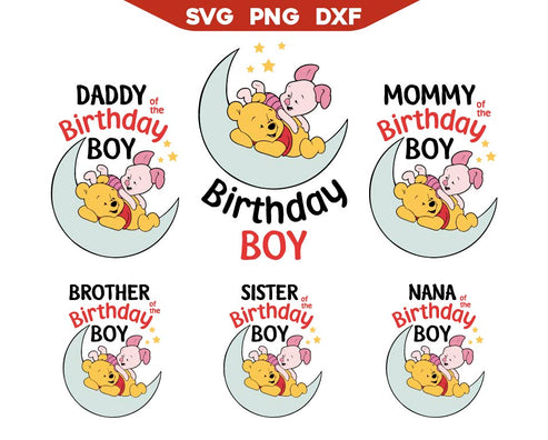 Baby Pooh SVG Bundle | Pooh SVG Bundle | AlyzKids